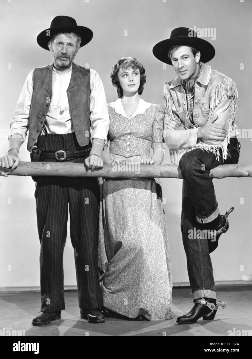 THE WESTERNER, Walter Brennan, Doris Davenport, Gary Cooper, 1940 Stock ...