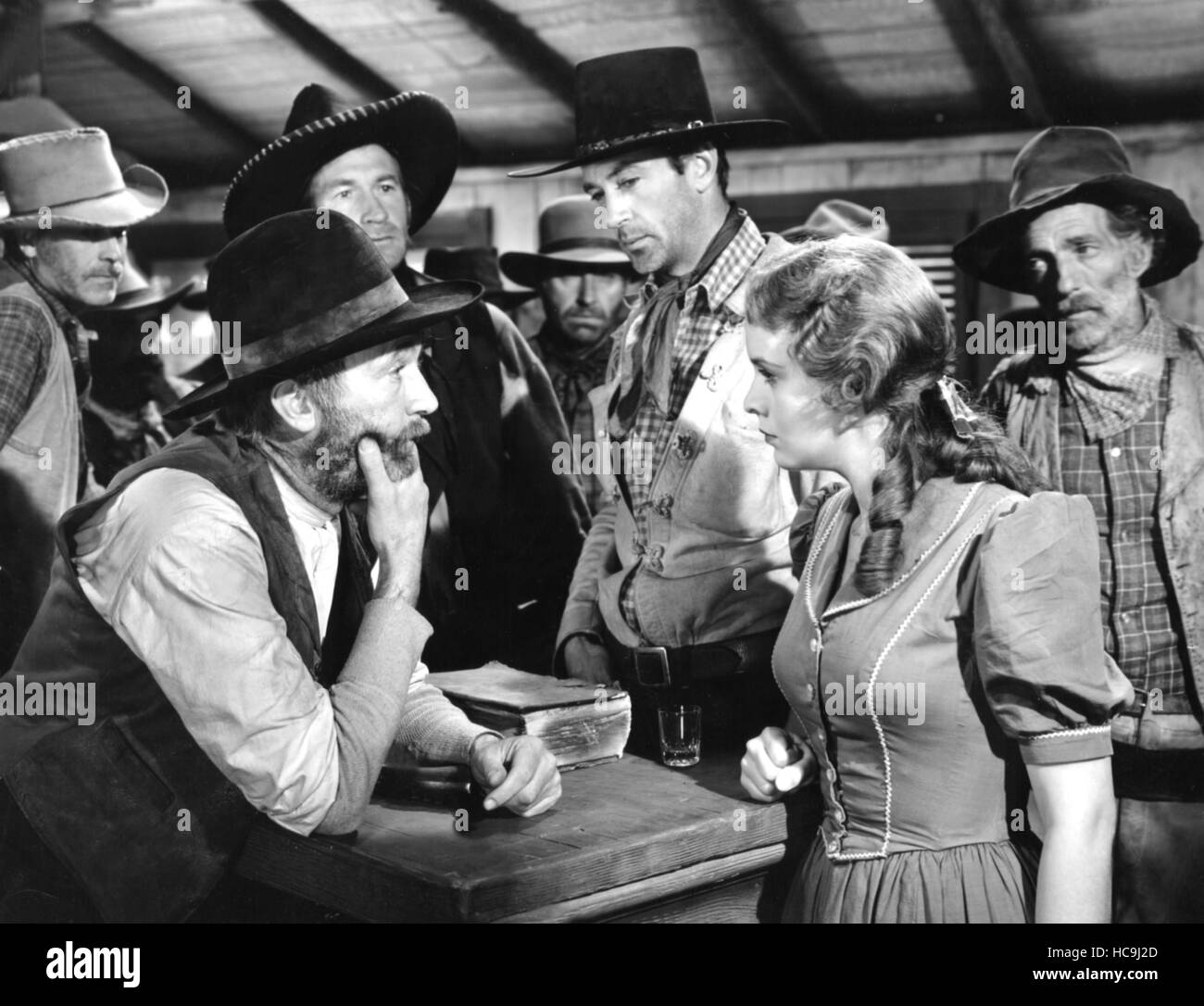 THE WESTERNER, Walter Brennan, Gary Cooper, Doris Davenport, 1940 Stock ...