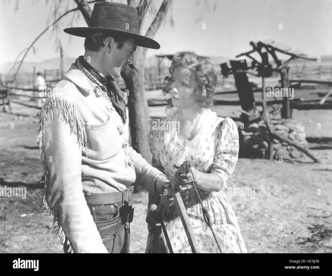 THE WESTERNER, Gary Cooper, Doris Davenport, 1940 Stock Photo - Alamy