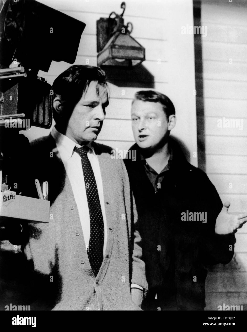 WHO'S AFRAID OF VIRGINIA WOOLF?, from left, Richard Burton, director ...