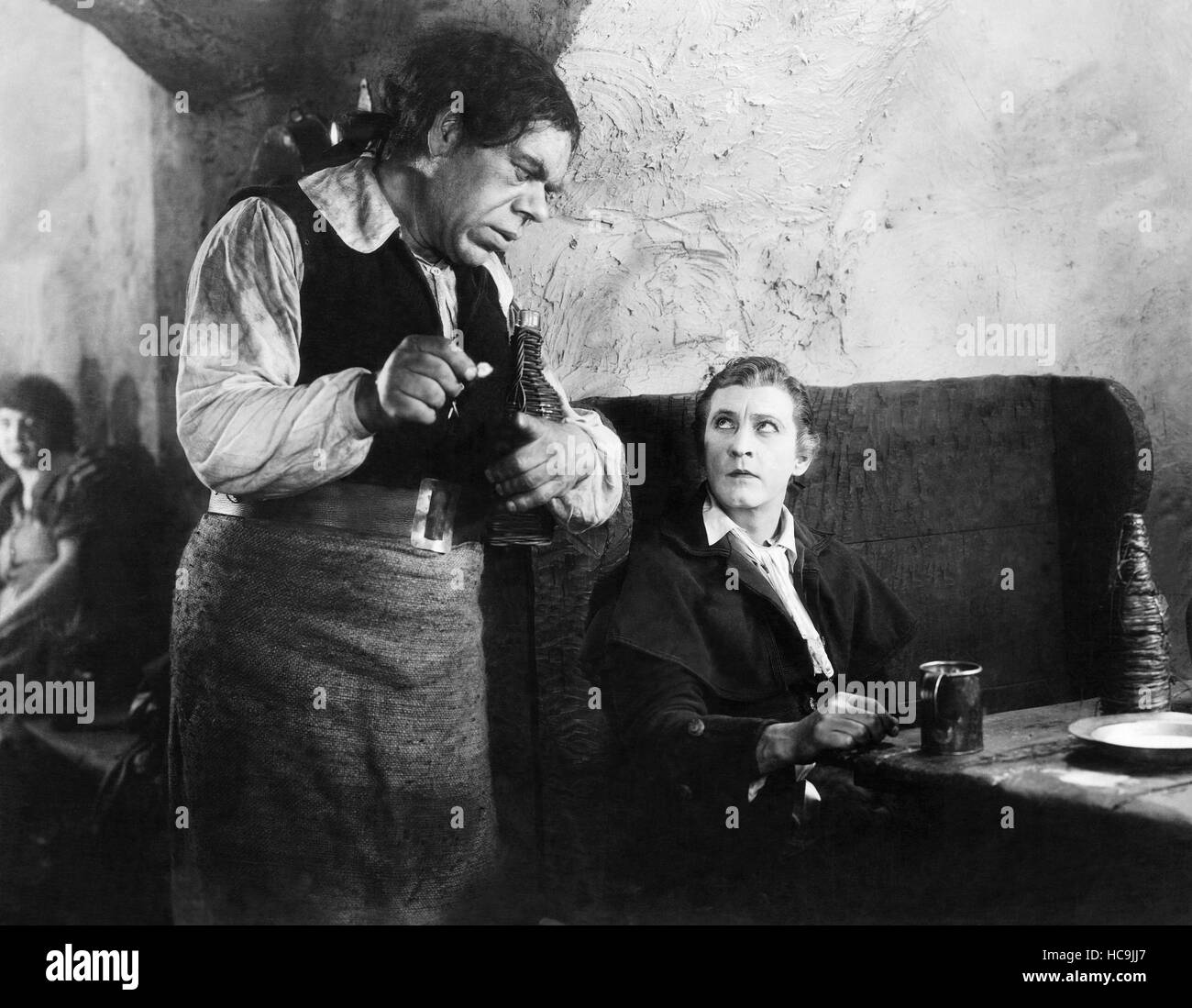 WHEN A MAN LOVES, George Kotsonaros, John Barrymore, 1927 Stock Photo ...