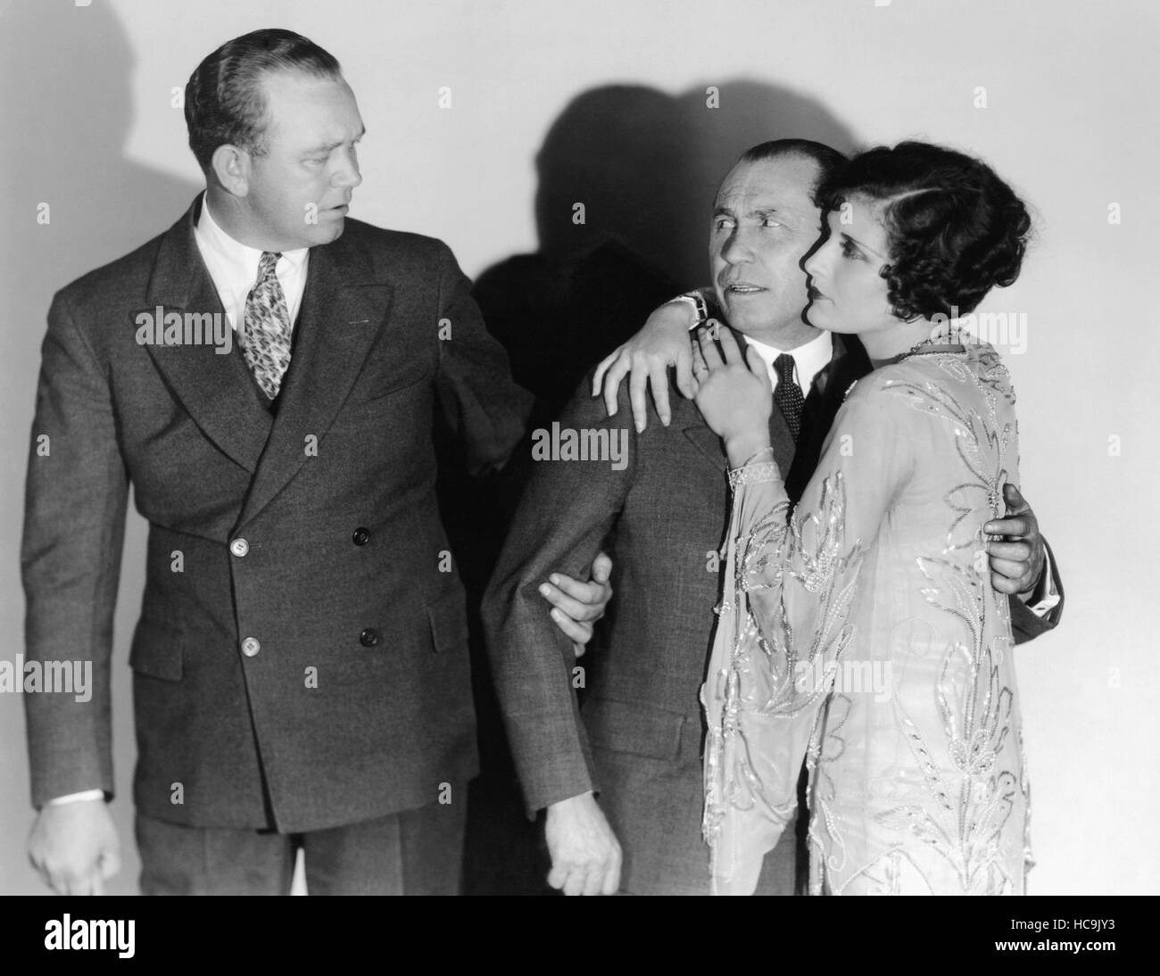 WHY BRING THAT UP?, from left, George Moran, Evelyn Brent, Charles Mack ...