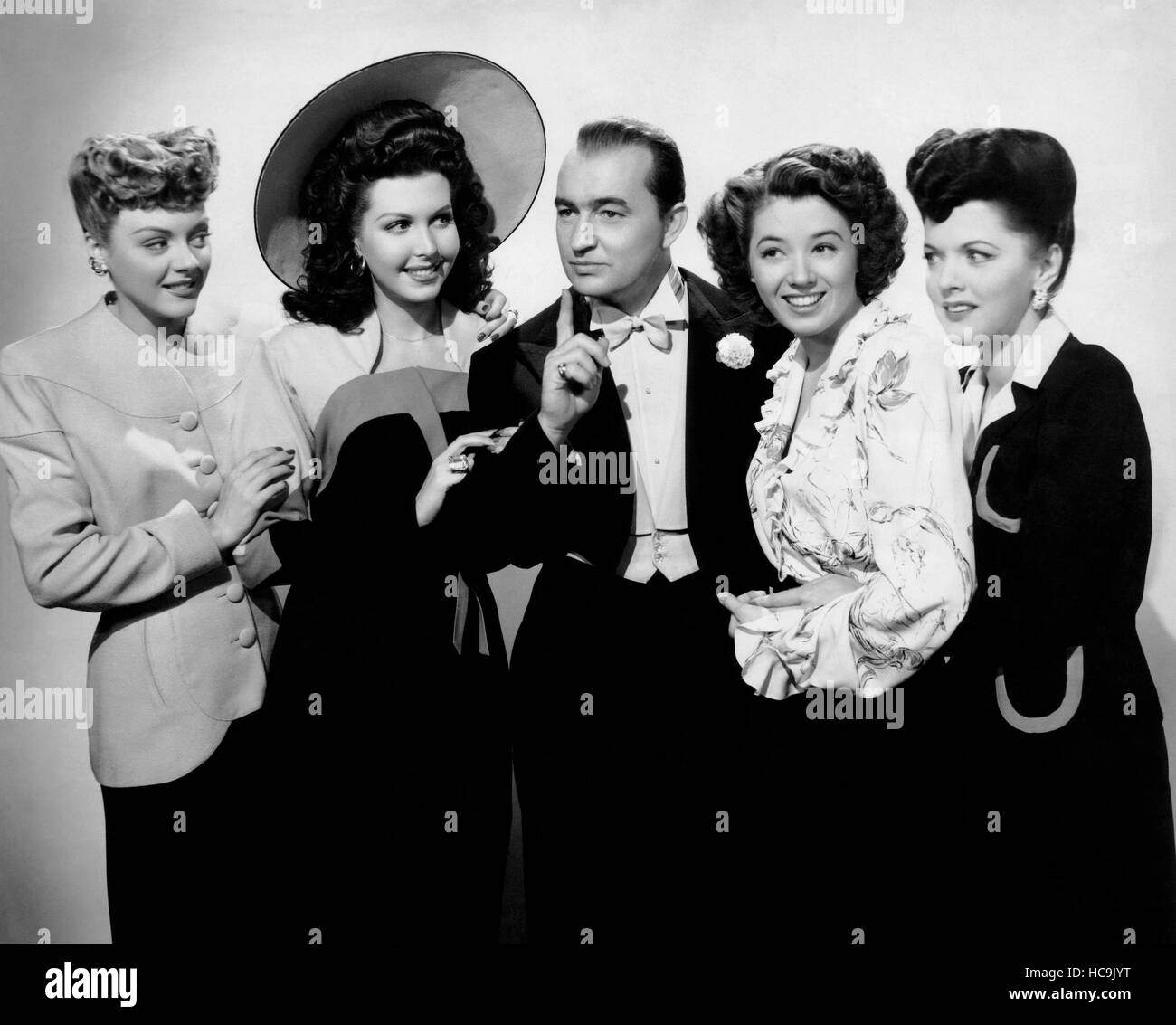 WHAT'S BUZZIN', COUSIN?, Leslie Brooks, Ann Miller, Freddy Martin, Jeff ...