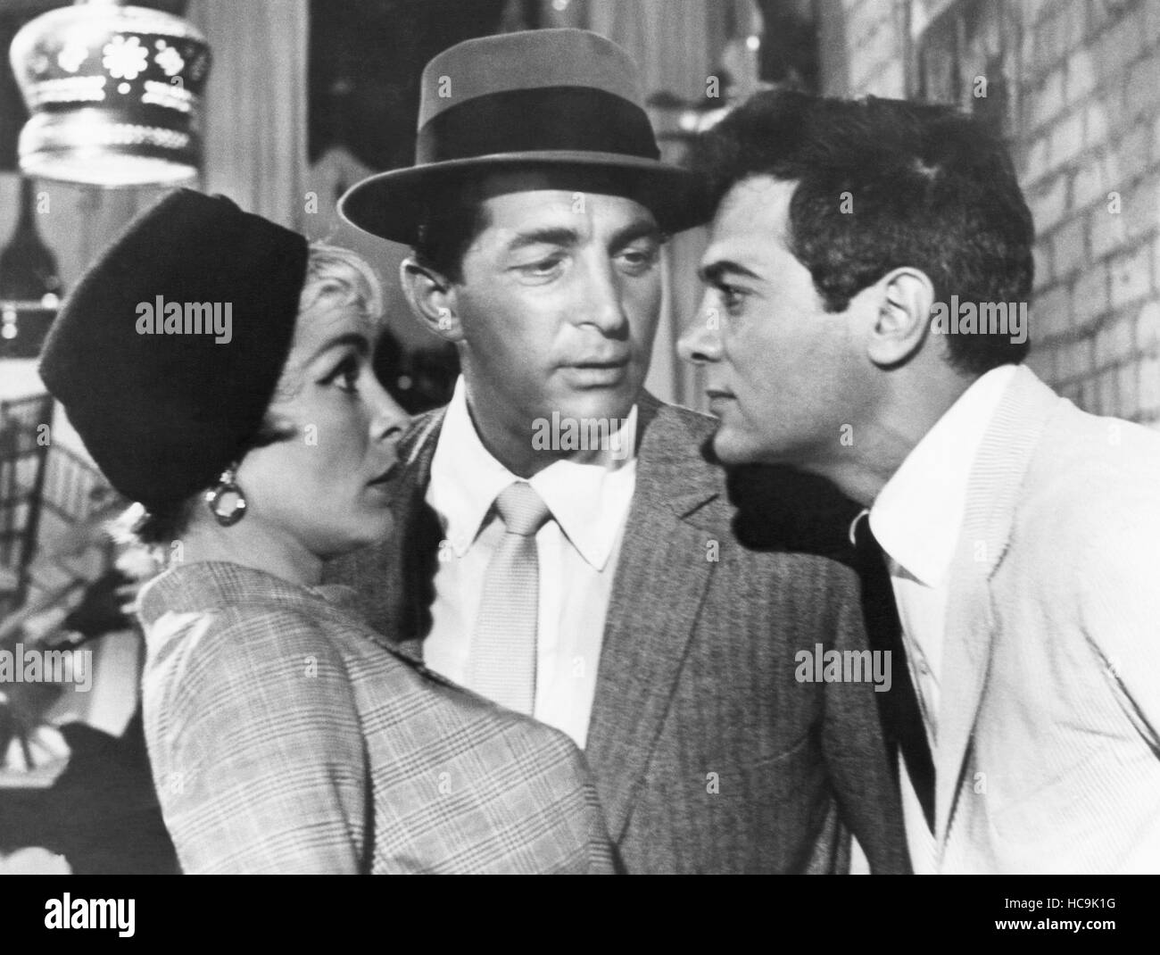 WHO WAS THAT LADY?, Janet Leigh, Dean Martin, Tony Curtis, 1960 Stock ...