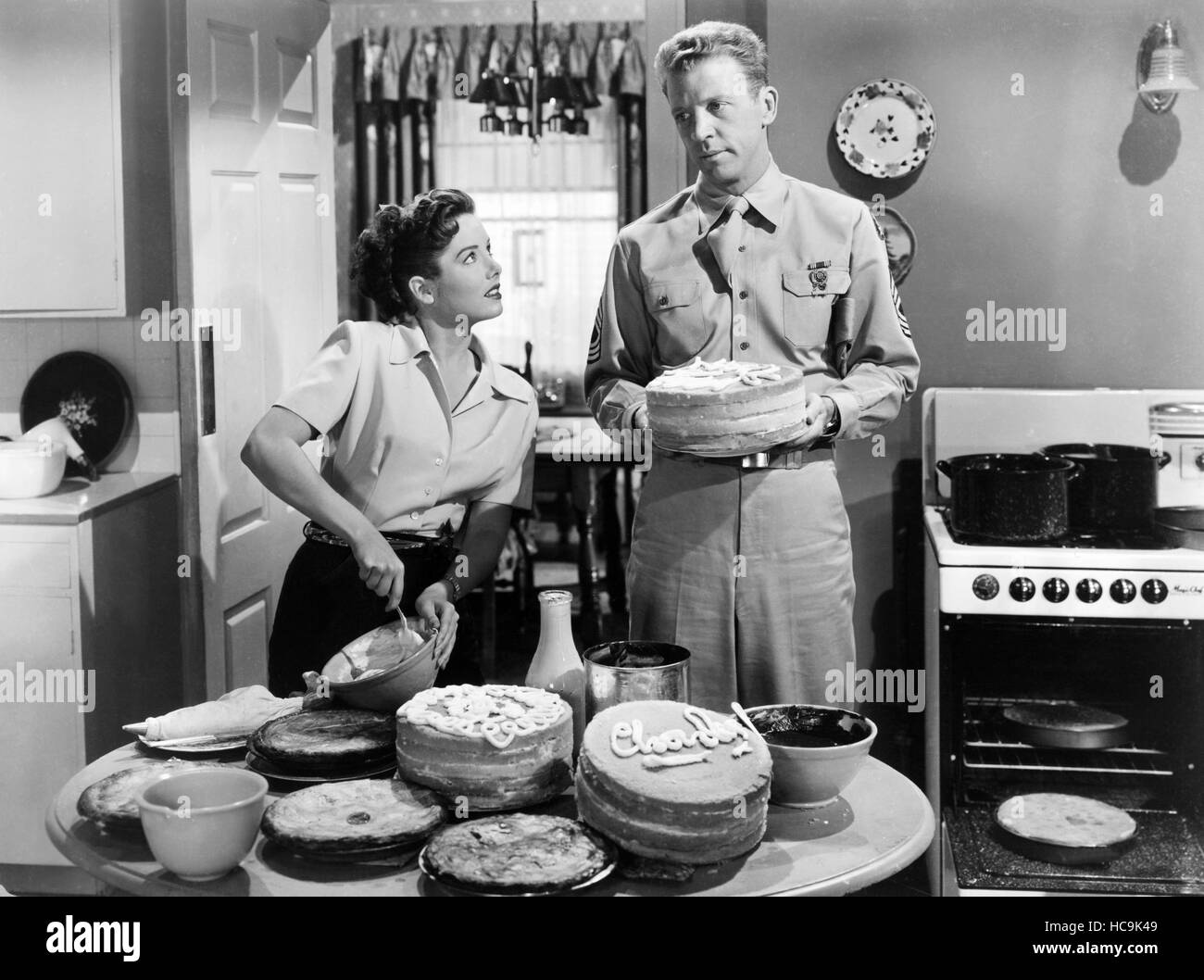 WHEN WILLIE COMES MARCHING HOME, from left: Colleen Townsend, Dan ...