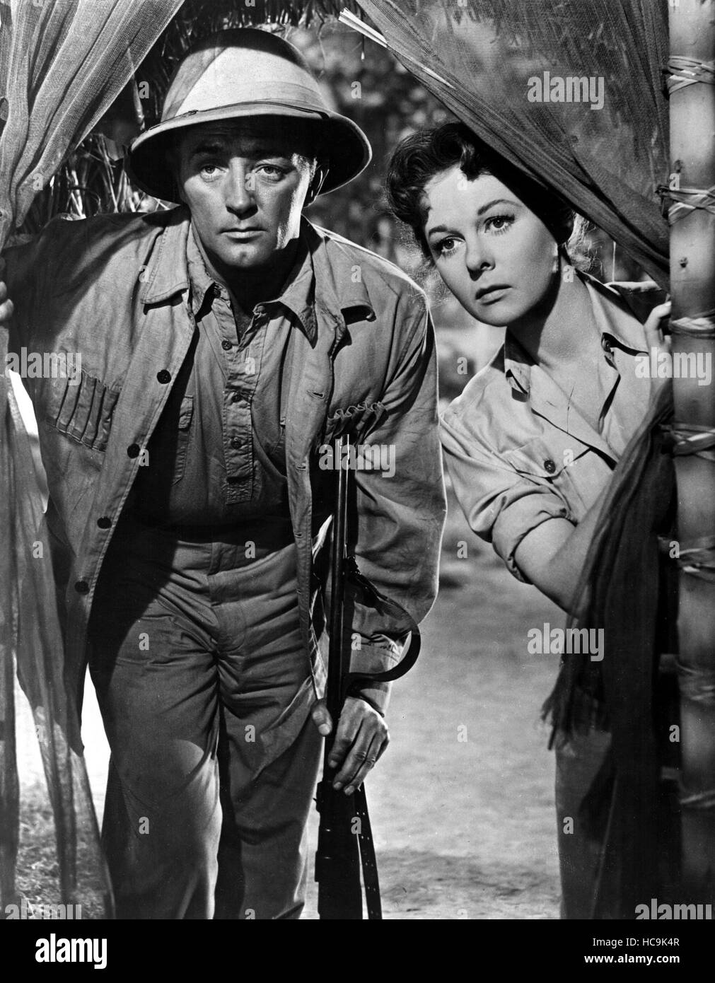 WHITE WITCH DOCTOR, Robert Mitchum, Susan Hayward, 1953, TM and ...
