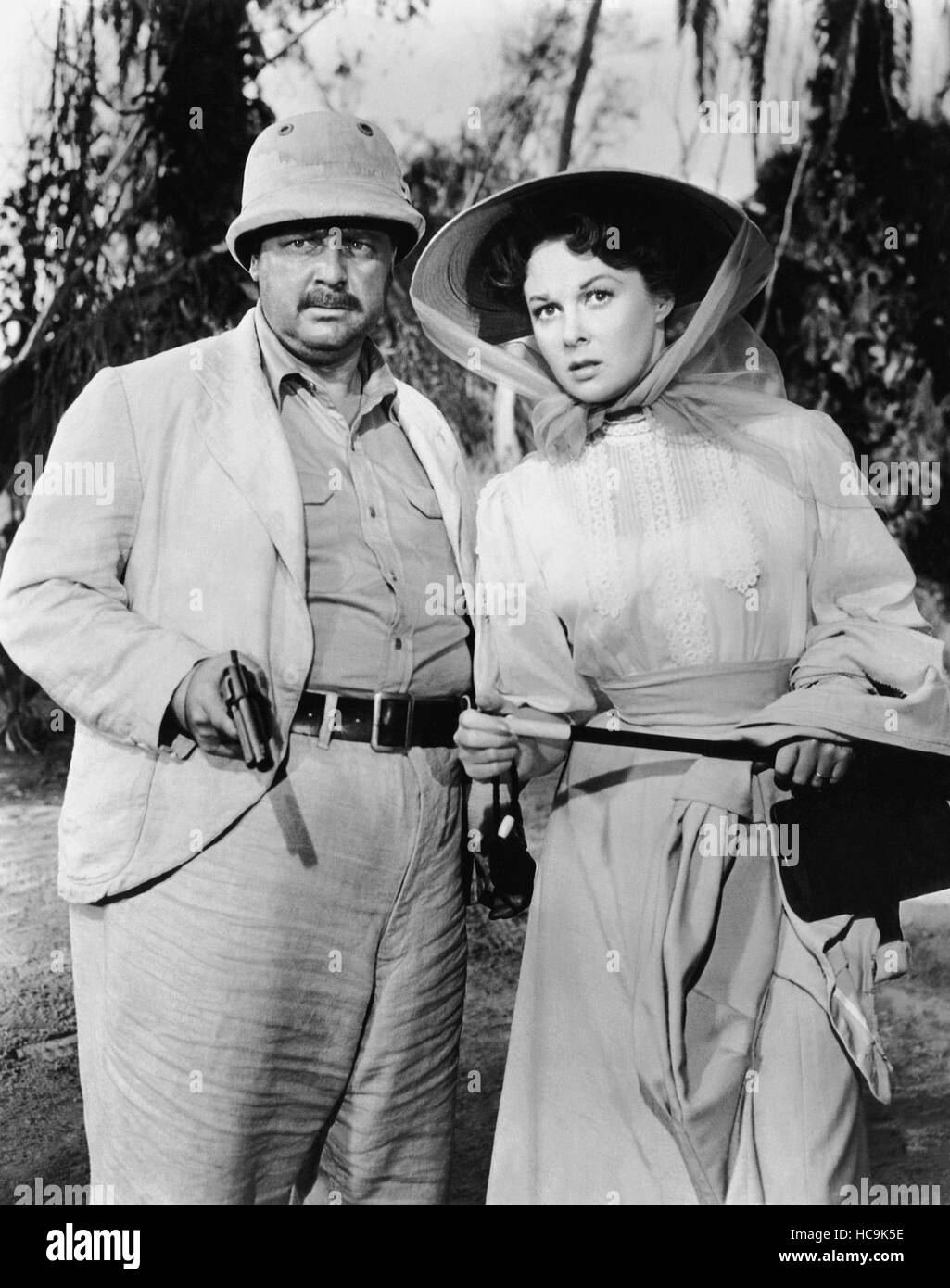 WHITE WITCH DOCTOR, from left, Walter Slezak, Susan Hayward, 1953, TM ...