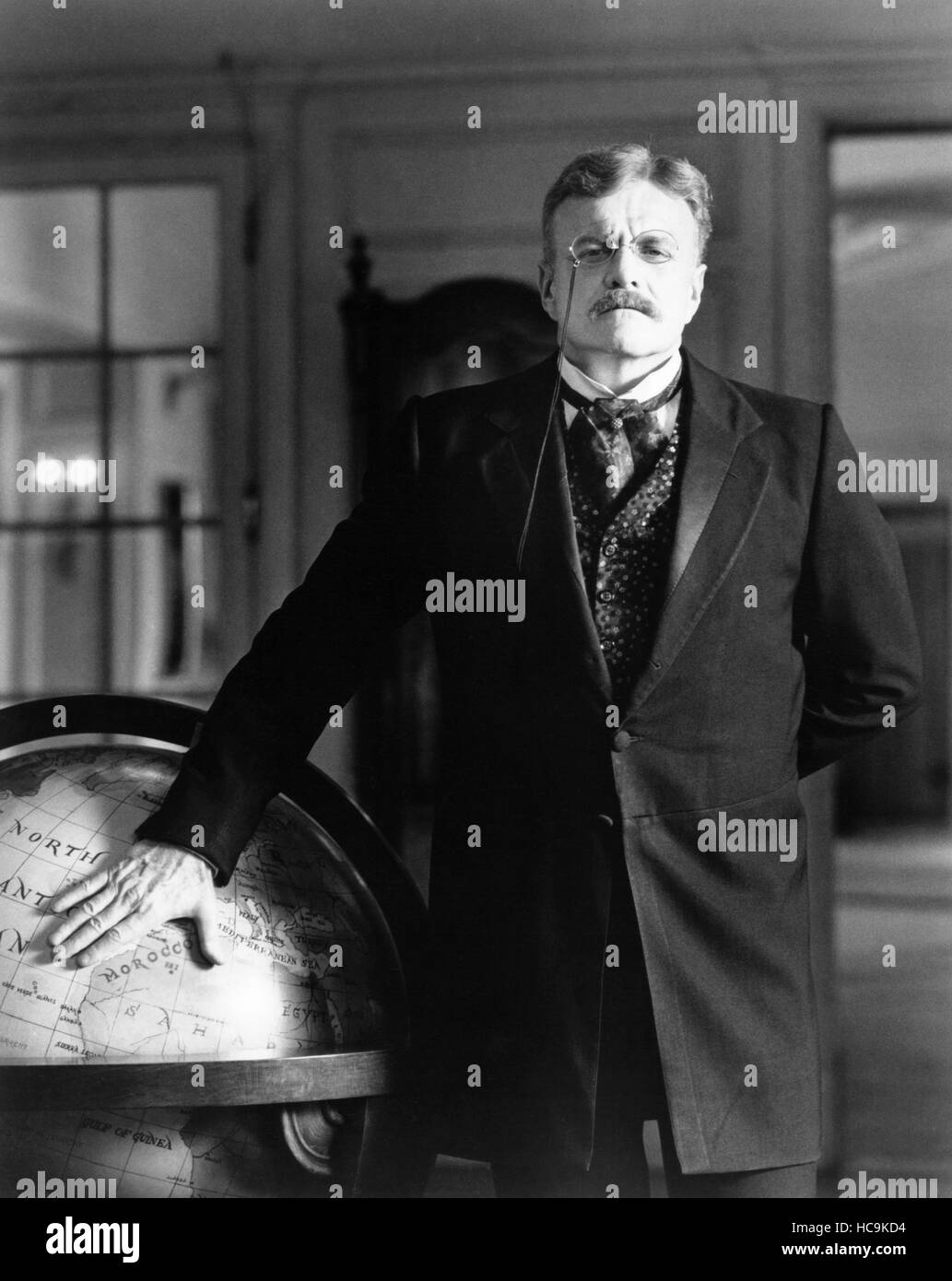 THE WIND AND THE LION, Brian Keith (as Theodore Roosevelt), 1975 Stock ...