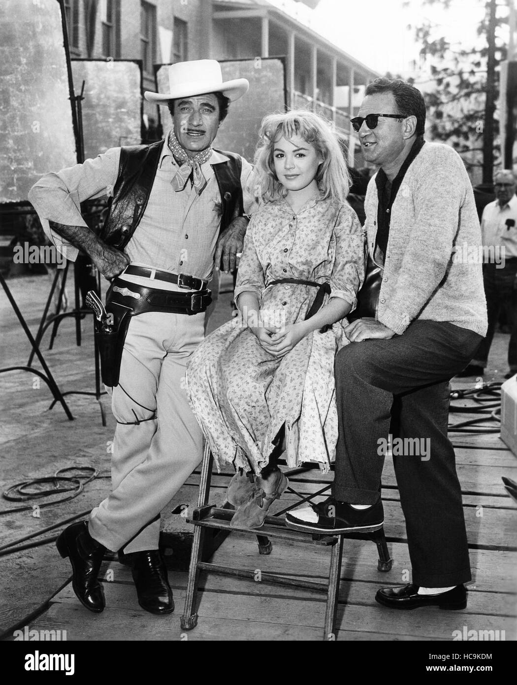 THE WILD AND THE INNOCENT, from left: Gilbert Roland, Sandra Dee ...