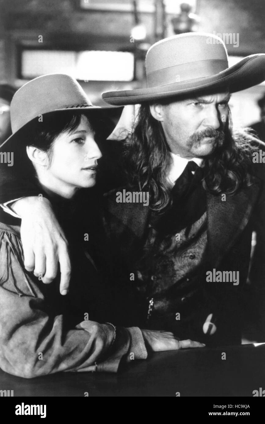 WILD BILL, from left: Ellen Barkin, Jeff Bridges, 1995. © United ...
