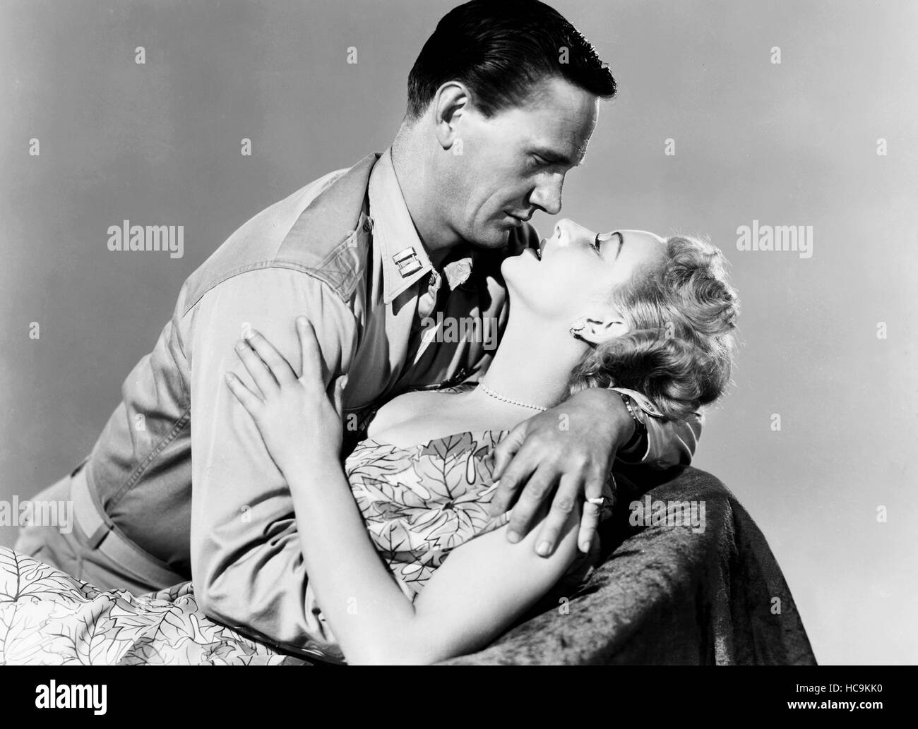 THE WILD BLUE YONDER, from left, Wendall Corey, Vera Ralston, (aka Vera ...