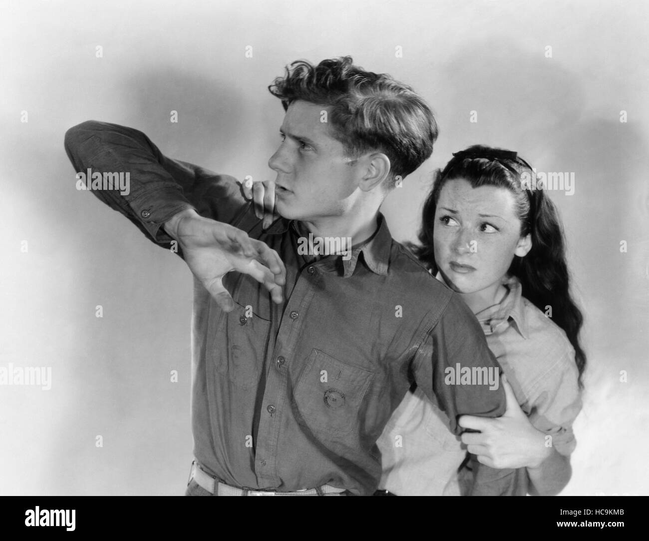 WILD BOYS OF THE ROAD, Edwin Phillips, Dorothy Coonan, 1933 Stock Photo ...