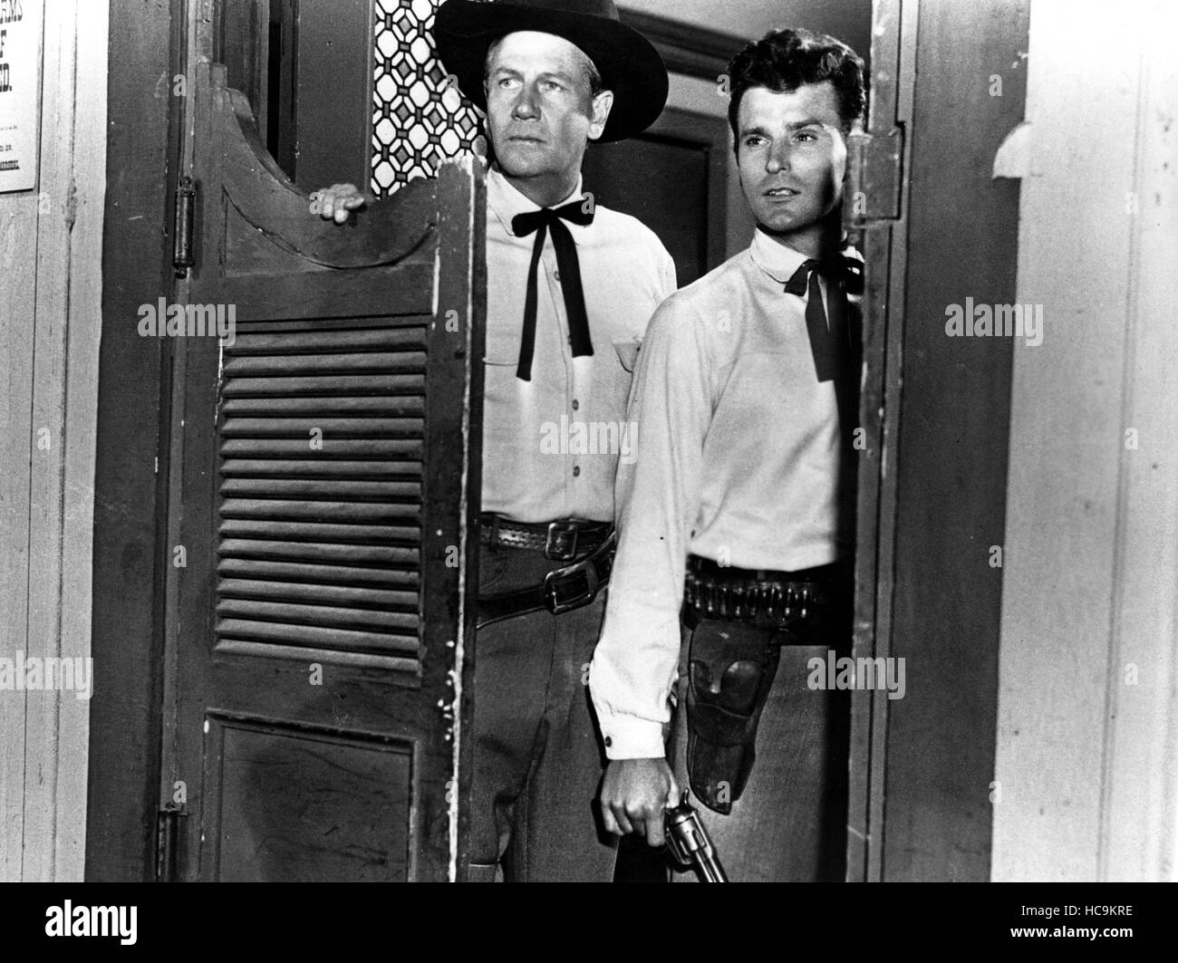 WICHITA, Joel McCrea, Keith Larsen, 1955 Stock Photo - Alamy