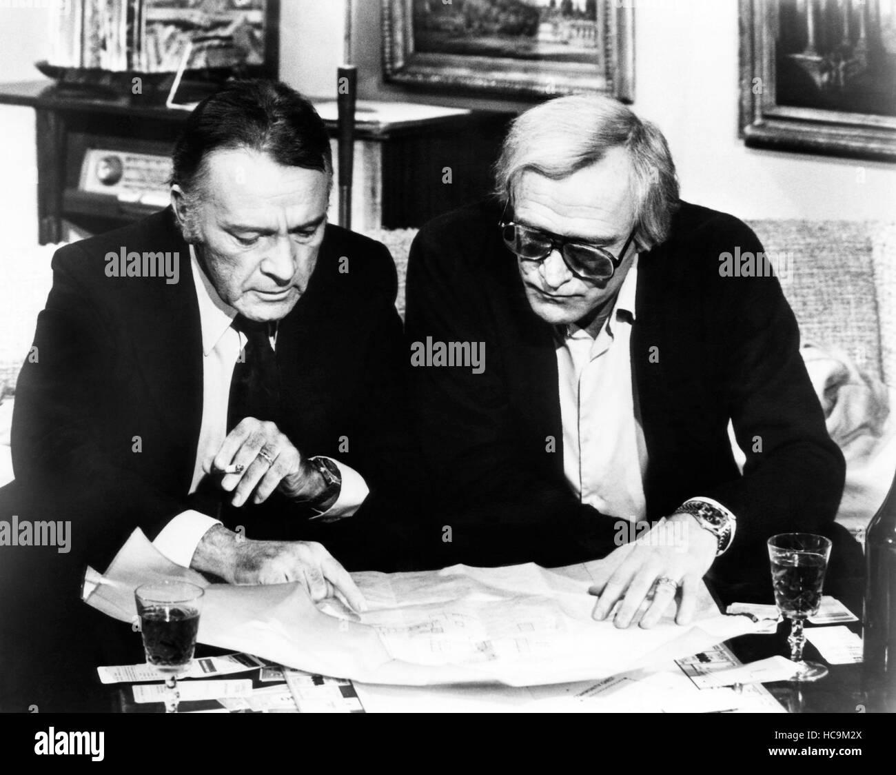 THE WILD GEESE, Richard Burton, Richard Harris, 1978, (c) Allied ...