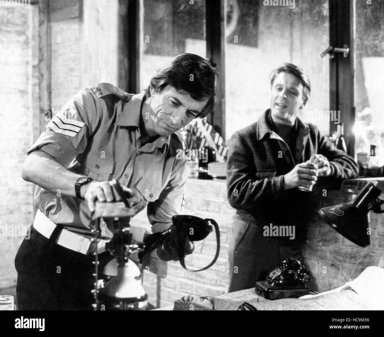 WILD GEESE II, from left, Scott Glenn, Edward Fox, 1985, ©Frontier ...