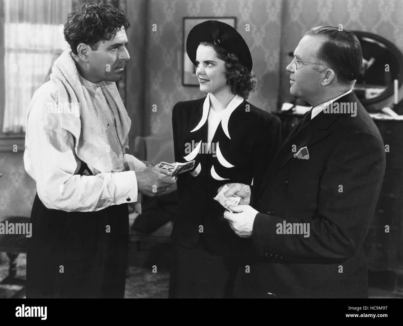 WIFE, HUSBAND AND FRIEND, from left, Warner Baxter, Ruth Terry, J ...