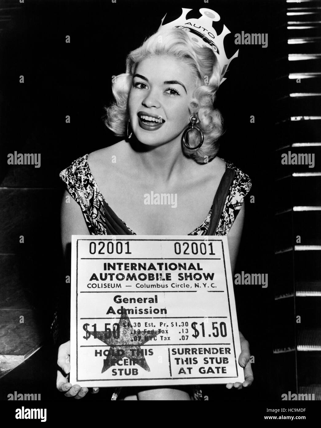Jayne Mansfield during the Broadway run of WILL SUCCESS SPOIL ROCK ...