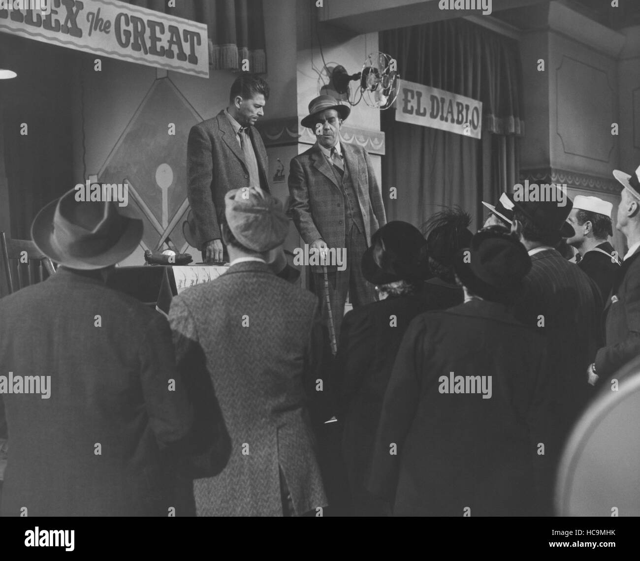THE WINNING TEAM, from left: Ronald Reagan, Frank J. Scannell, 1952 ...