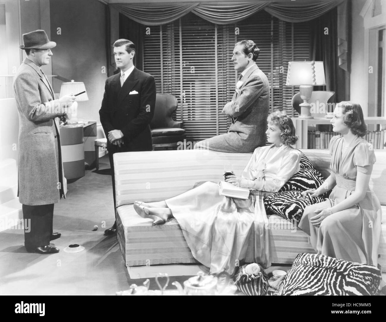 WITHIN THE LAW, from left: William Gargan, Paul Kelly, Paul Cavanagh ...