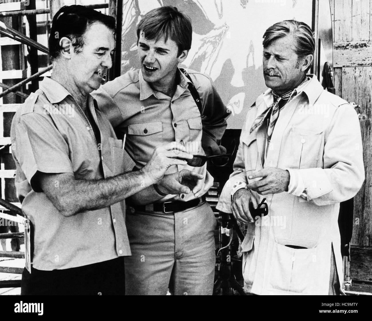 WICKED, WICKED, from left: director Richard L. Bare, Randolph Roberts ...