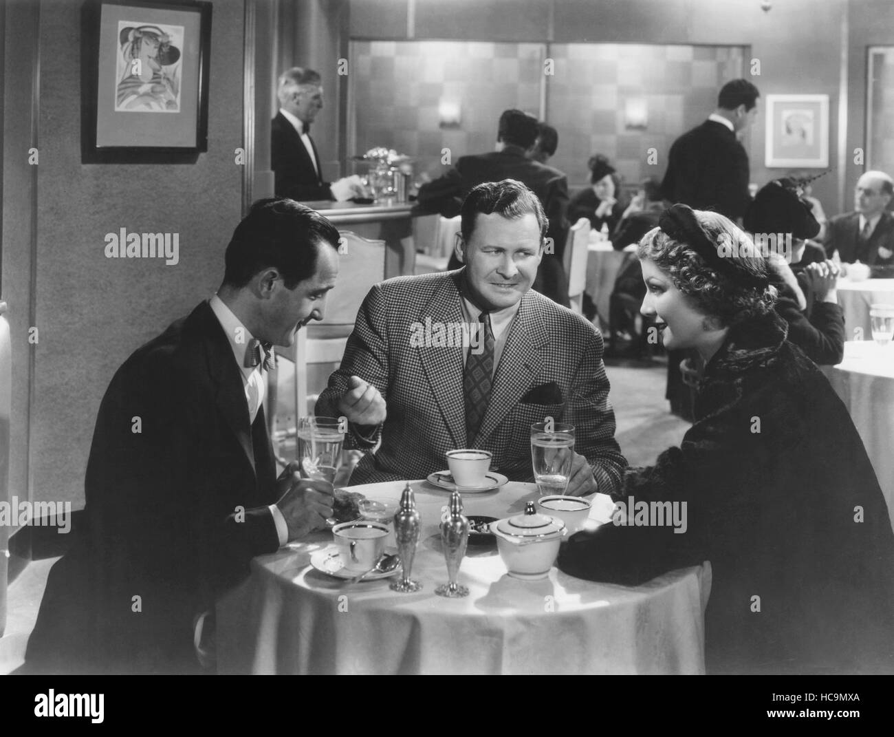 WINE, WOMEN AND HORSES, from left: Charley Foy, Barton MacLane, Ann ...
