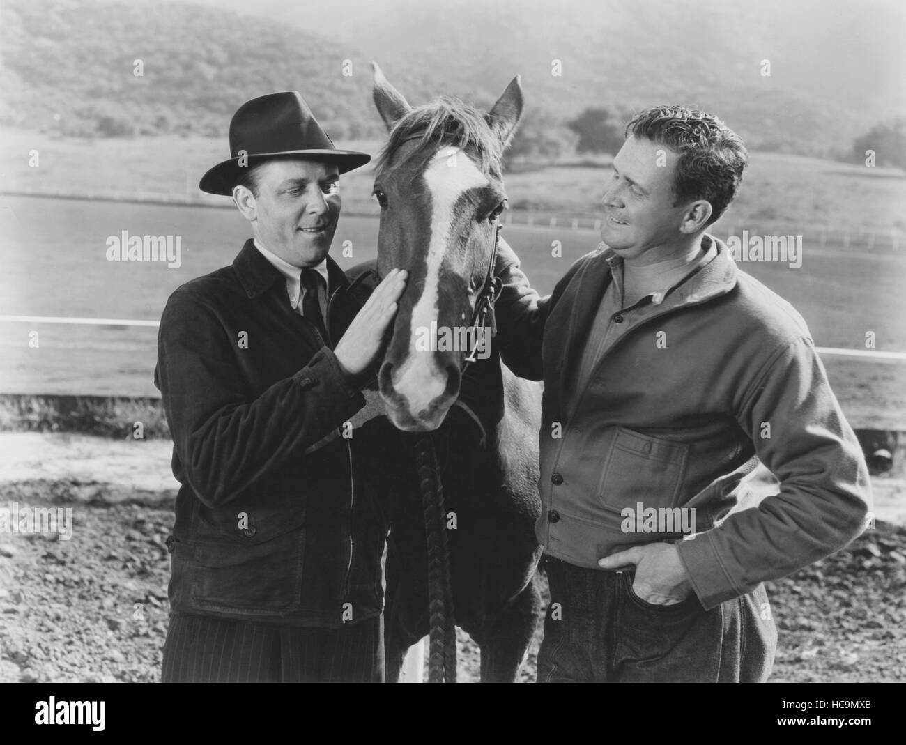 WINE, WOMEN AND HORSES, from left: Charley Foy, Barton MacLane, 1937 ...