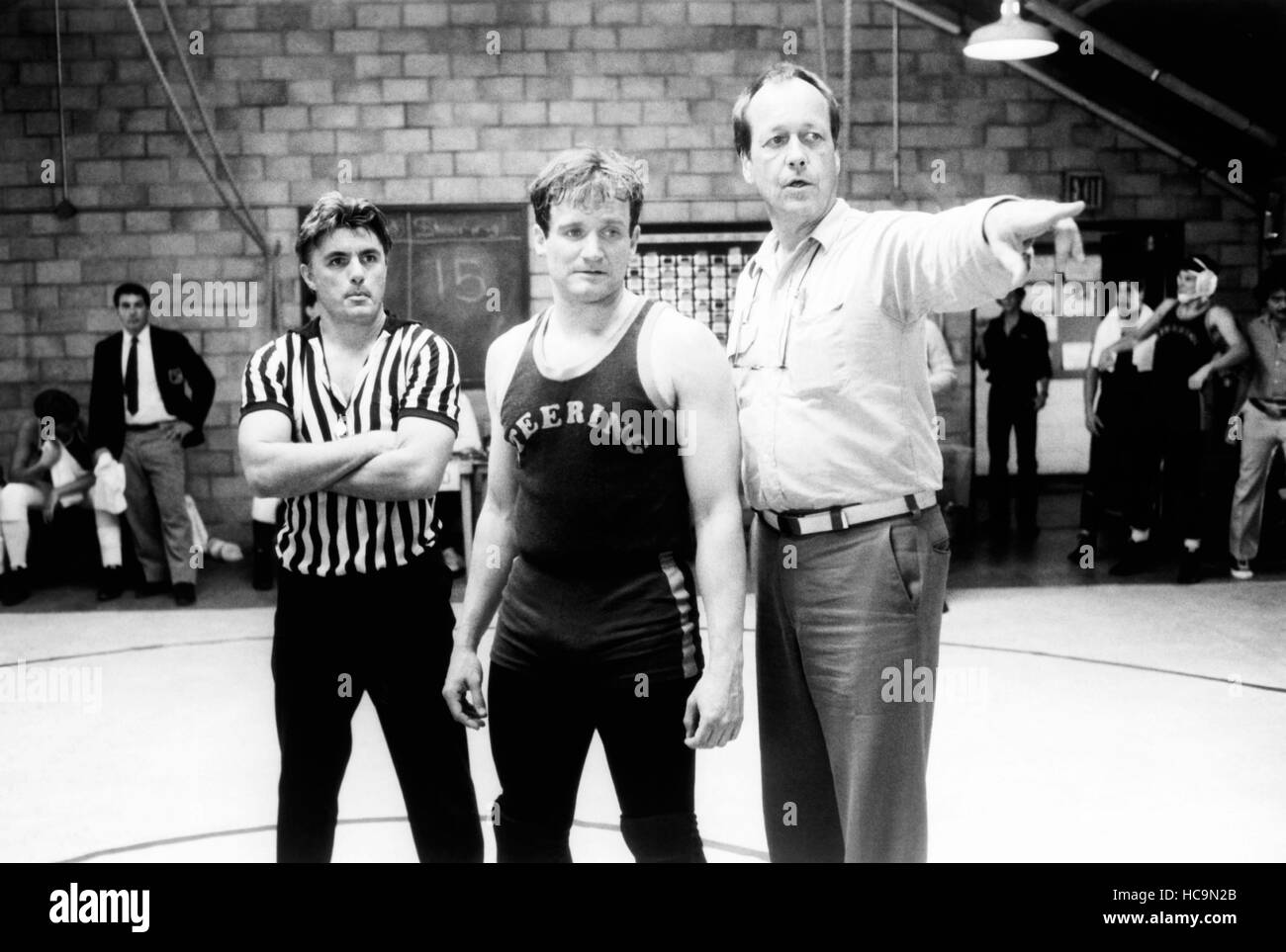 THE WORLD ACCORDING TO GARP, from left: novelist John Irving, Robin ...