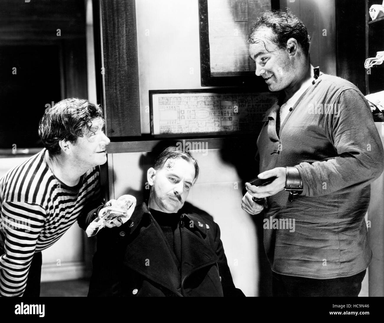 WORLD AND THE FLESH, from left: George Bancroft, Harry Cording, Max ...