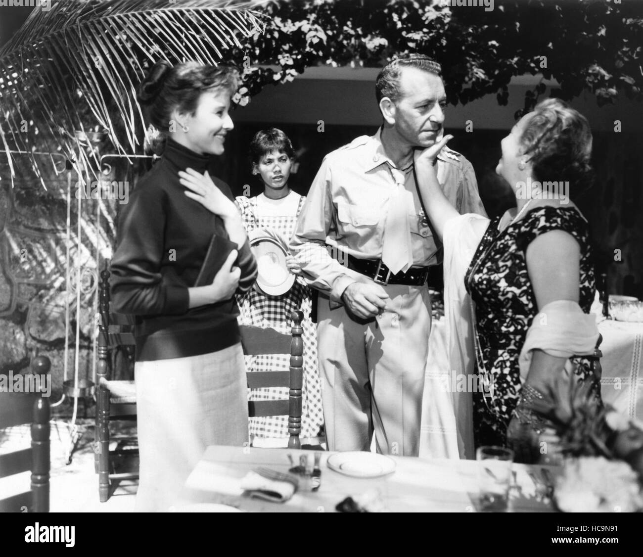 A WOMAN'S DEVOTION, front from left: Janice Rule, Paul Henreid, Fanny ...