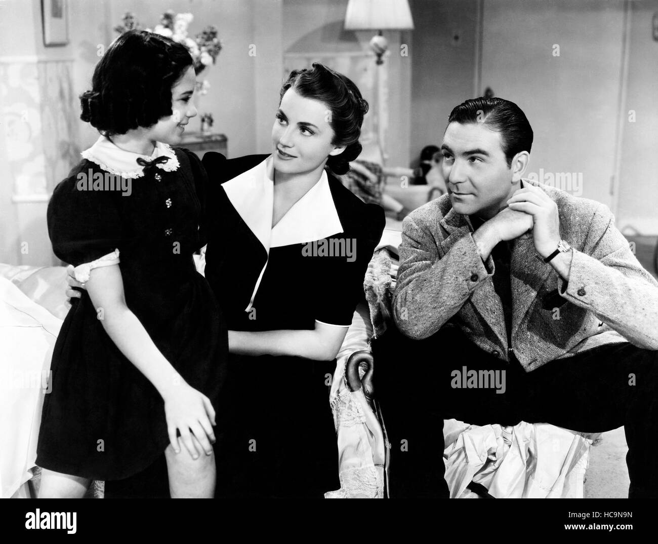 WOMAN DOCTOR, from left, Sybil Jason, Frieda Inescort, Henry Wilcoxon ...