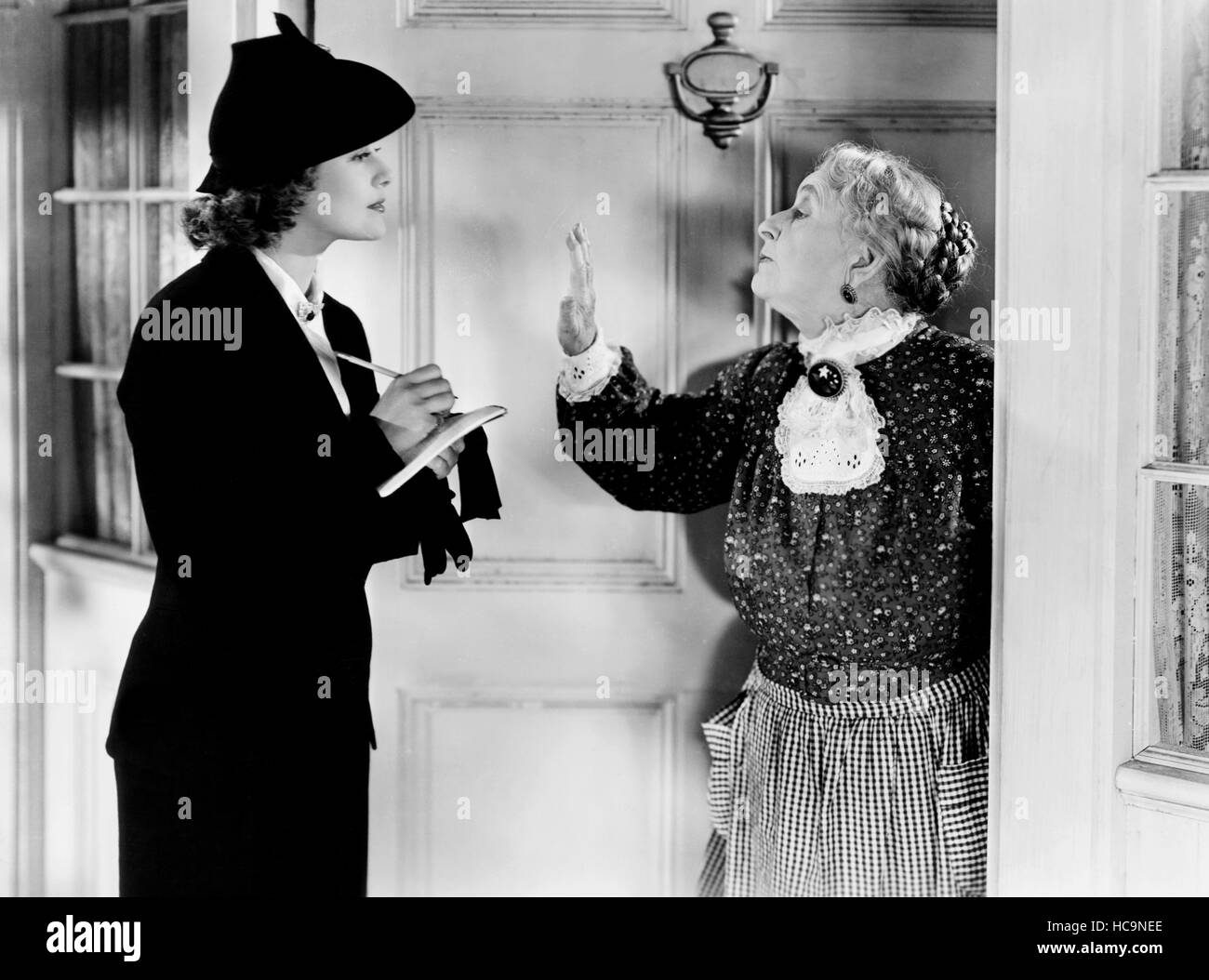 WOMAN IN DISTRESS, from left: Irene Hervey, May Robson, 1937 Stock ...