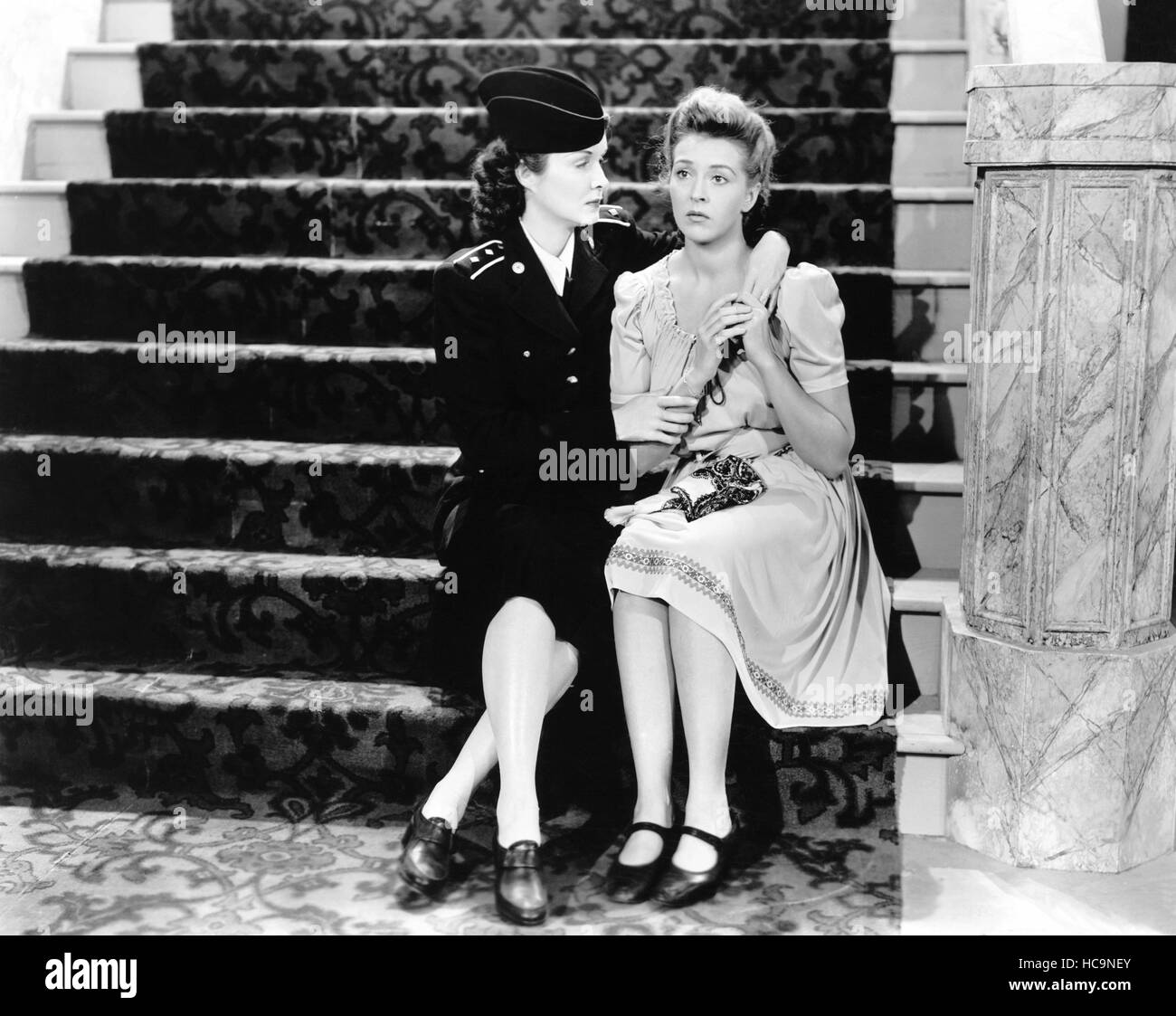 WOMEN IN BONDAGE, from left, Gail Patrick, Nancy Kelly, 1943 Stock ...