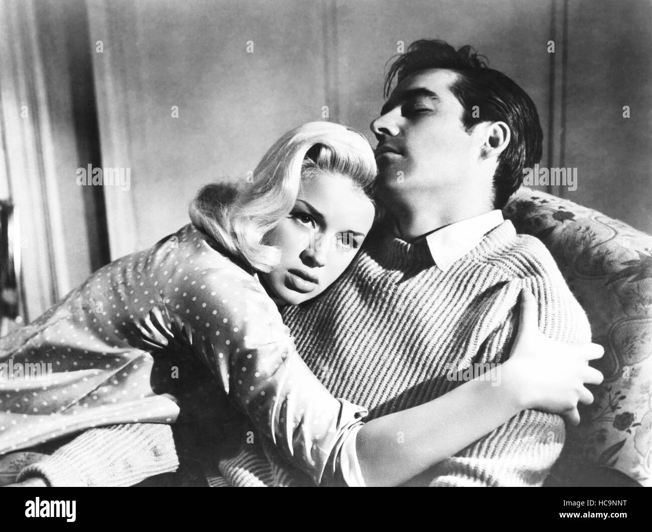 YIELD TO THE NIGHT, (aka BLONDE SINNER), from left, Diana Dors, Michael ...