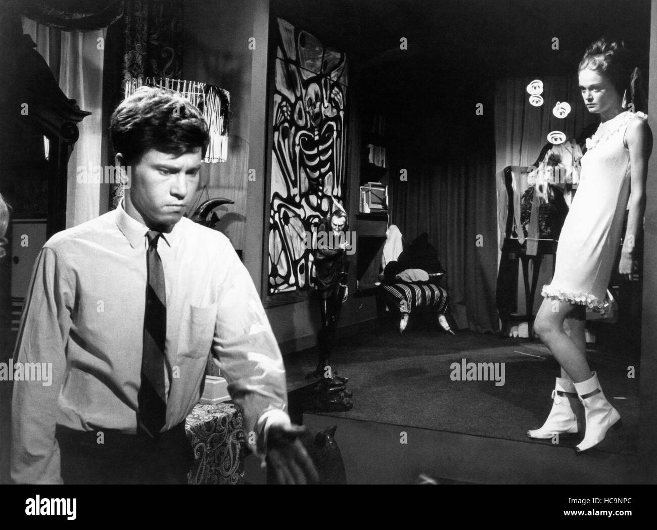 YOU'RE A BIG BOY NOW, Peter Kastner, Elizabeth Hartman, 1966 Stock ...