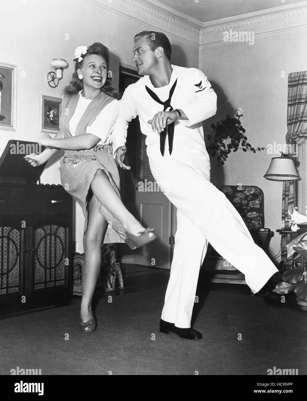 YOU'RE A LUCKY FELLOW, MR. SMITH, from left, Evelyn Ankers, and her ...