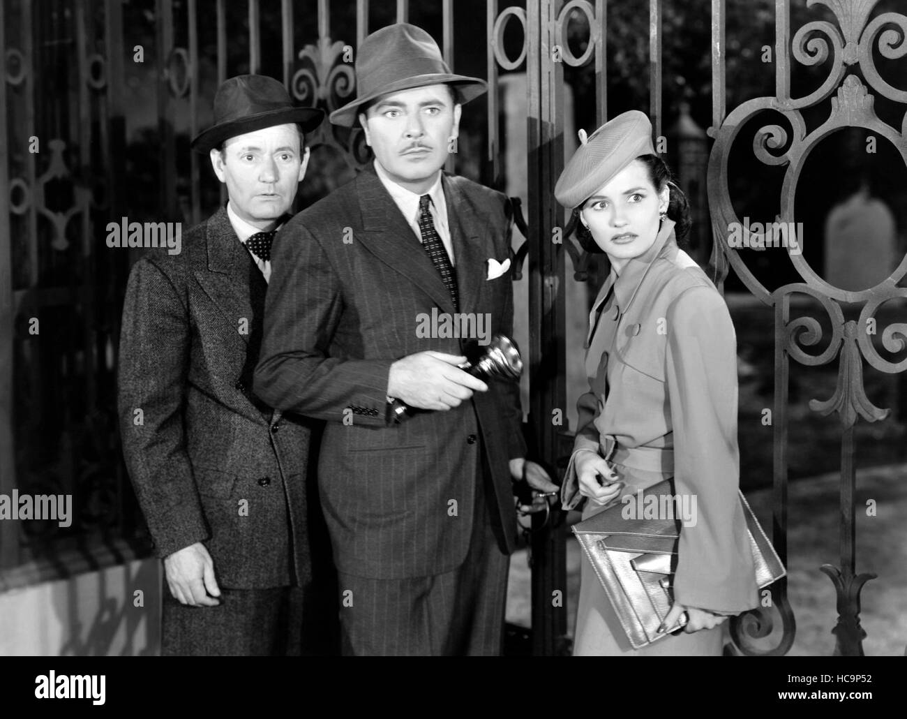 YOU CAN'T ESCAPE FOREVER, from left, Roscoe Karns, George Brent, Brenda ...