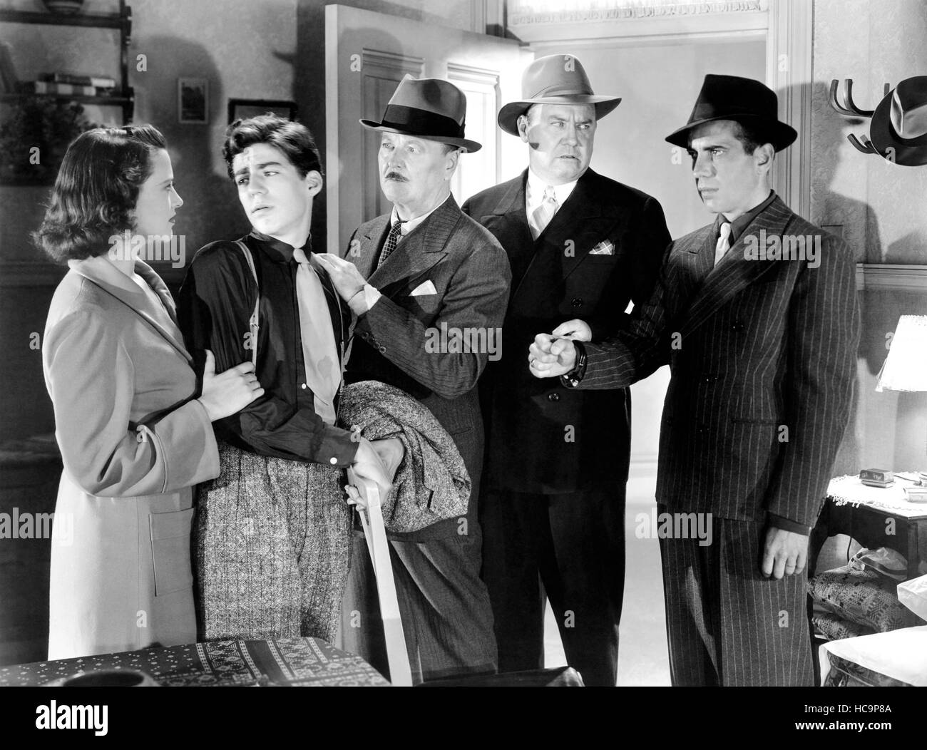 YOU CAN'T GET AWAY WITH MURDER, from left, Gale Page, Billy Halop ...