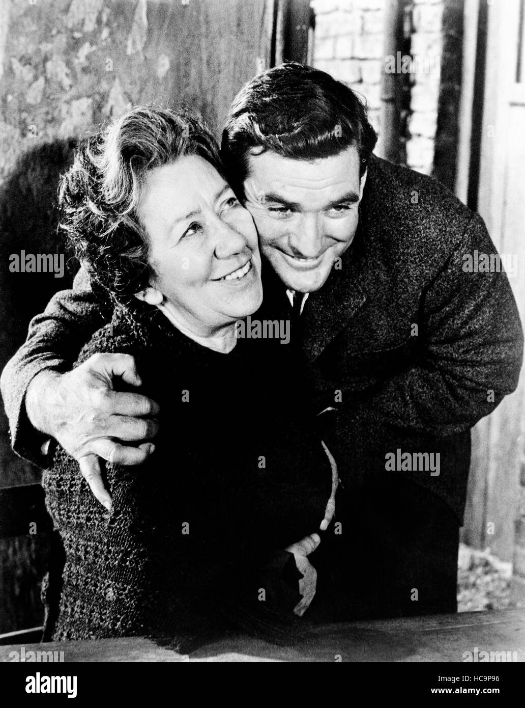 YOUNG CASSIDY, from left, Flora Robson, Rod Taylor, 1965 Stock Photo ...