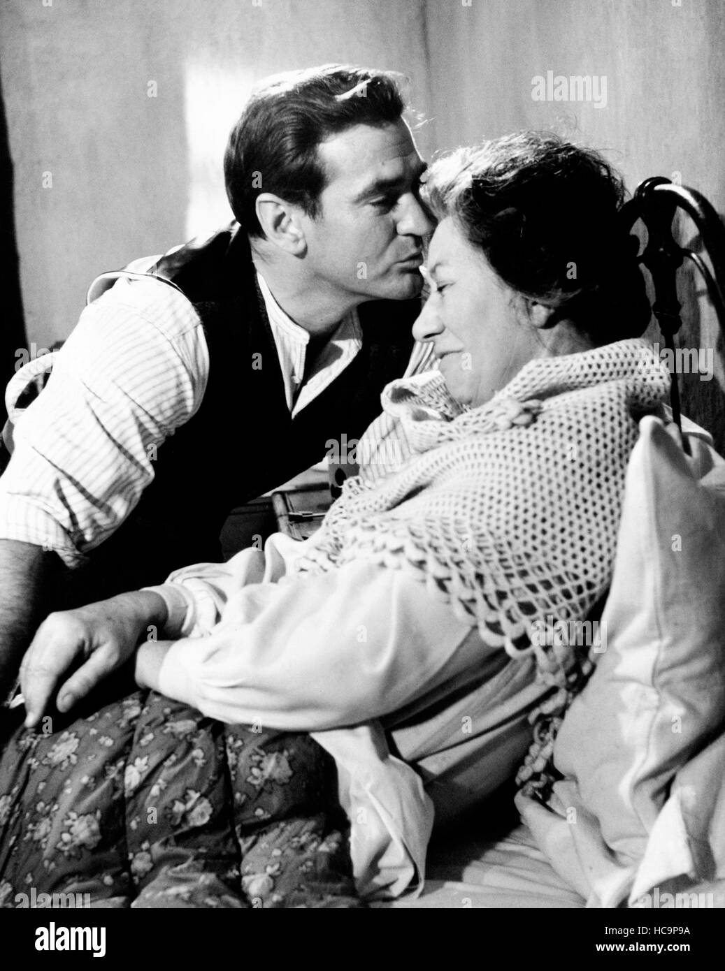 YOUNG CASSIDY, from left, Rod Taylor, Flora Robson, 1965 Stock Photo ...
