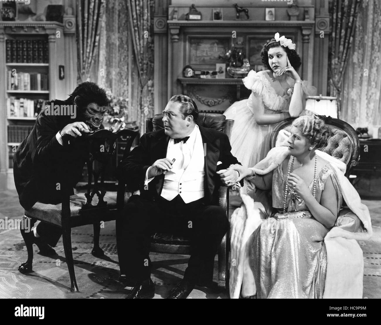 YOU CAN'T TAKE IT WITH YOU, from left: Mischa Auer (animal costume ...