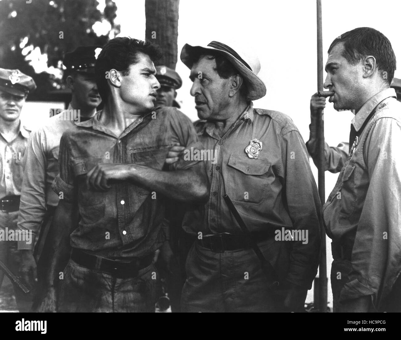THE YOUNG DON'T CRY, Sal Mineo, Victor Thorley, 1957 Stock Photo - Alamy