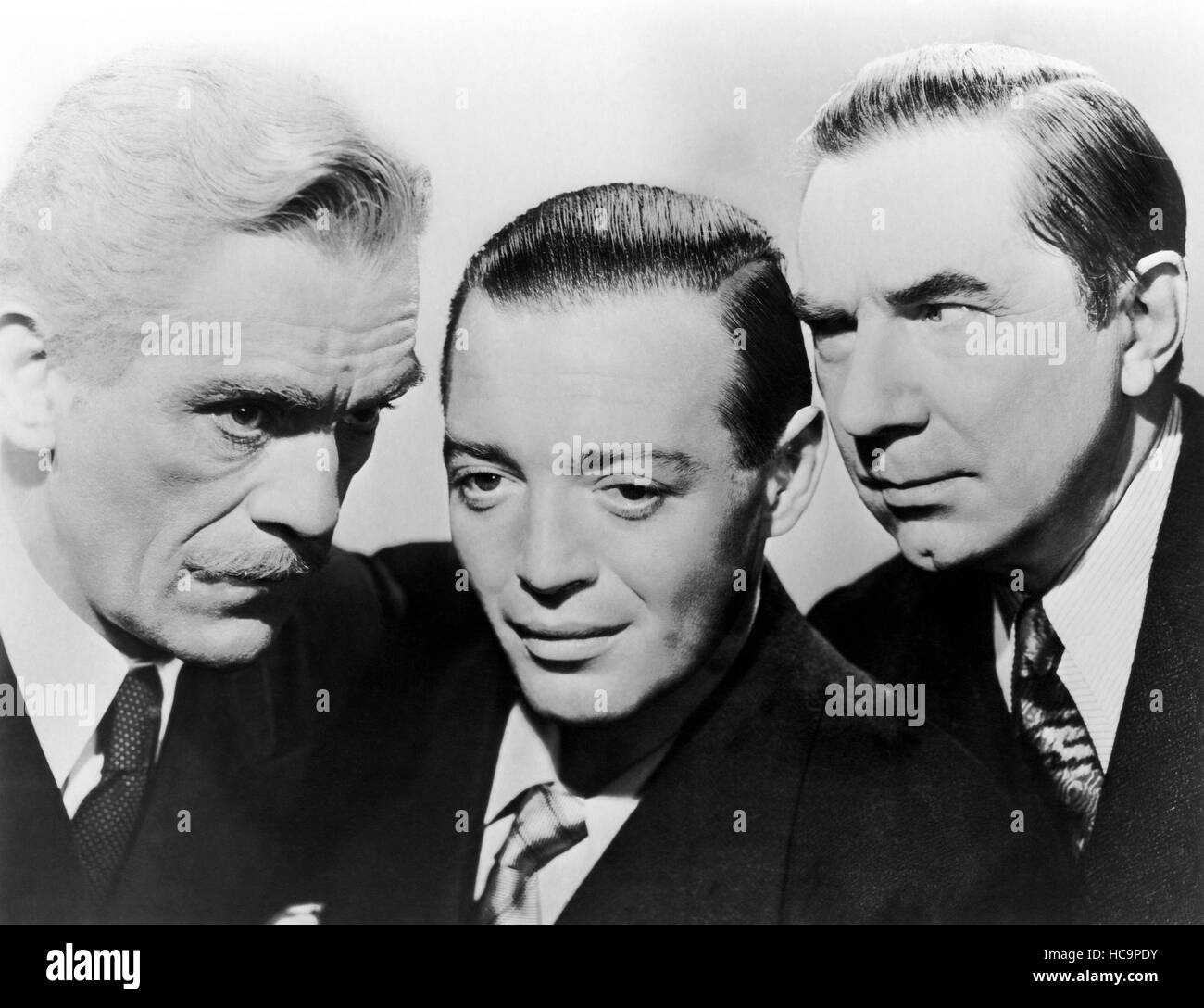 YOU'LL FIND OUT, from left: Boris Karloff, Peter Lorre, Bela Lugosi ...