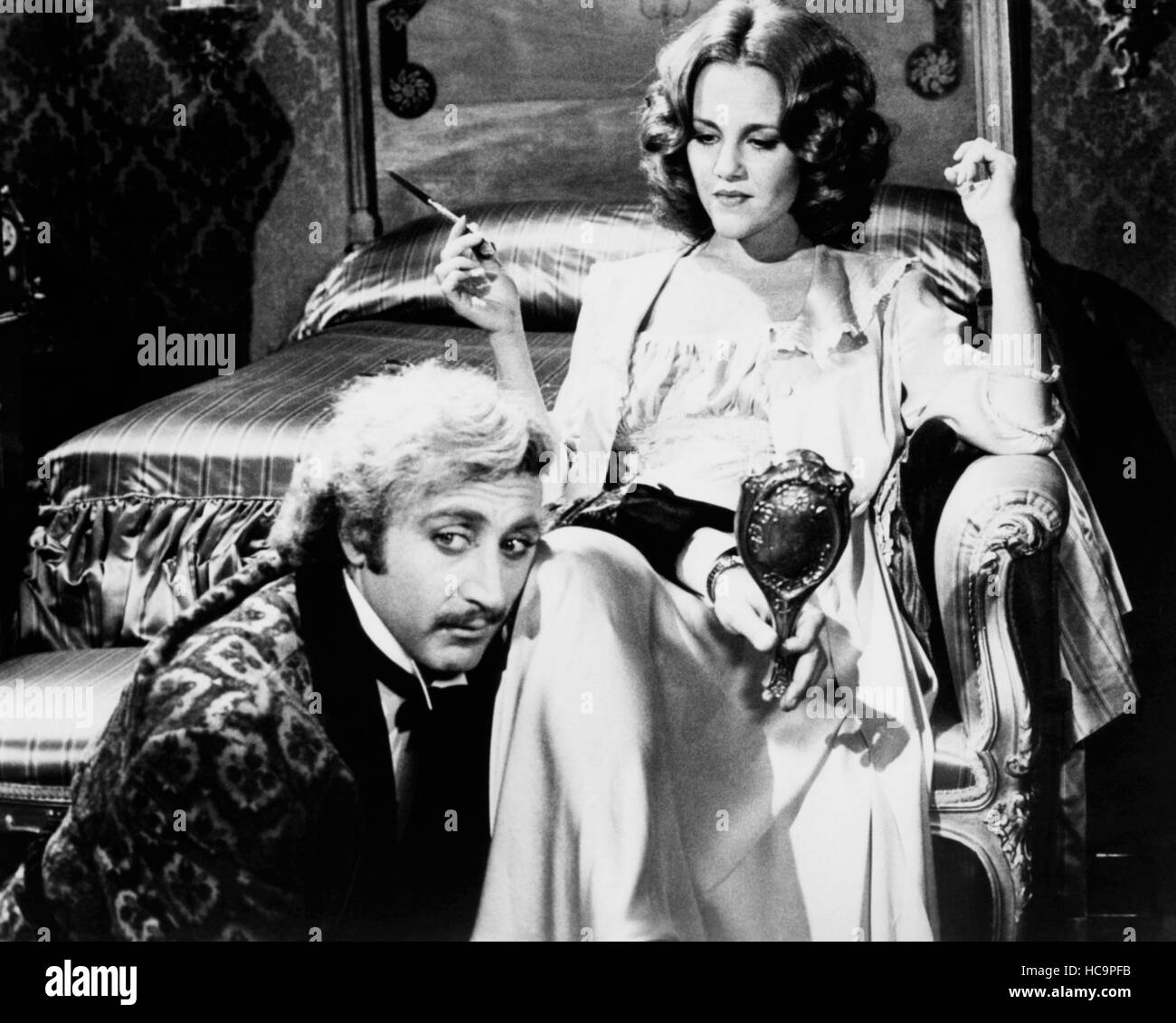YOUNG FRANKENSTEIN, from left, Gene Wilder, Madeleine Kahn, 1974, TM ...