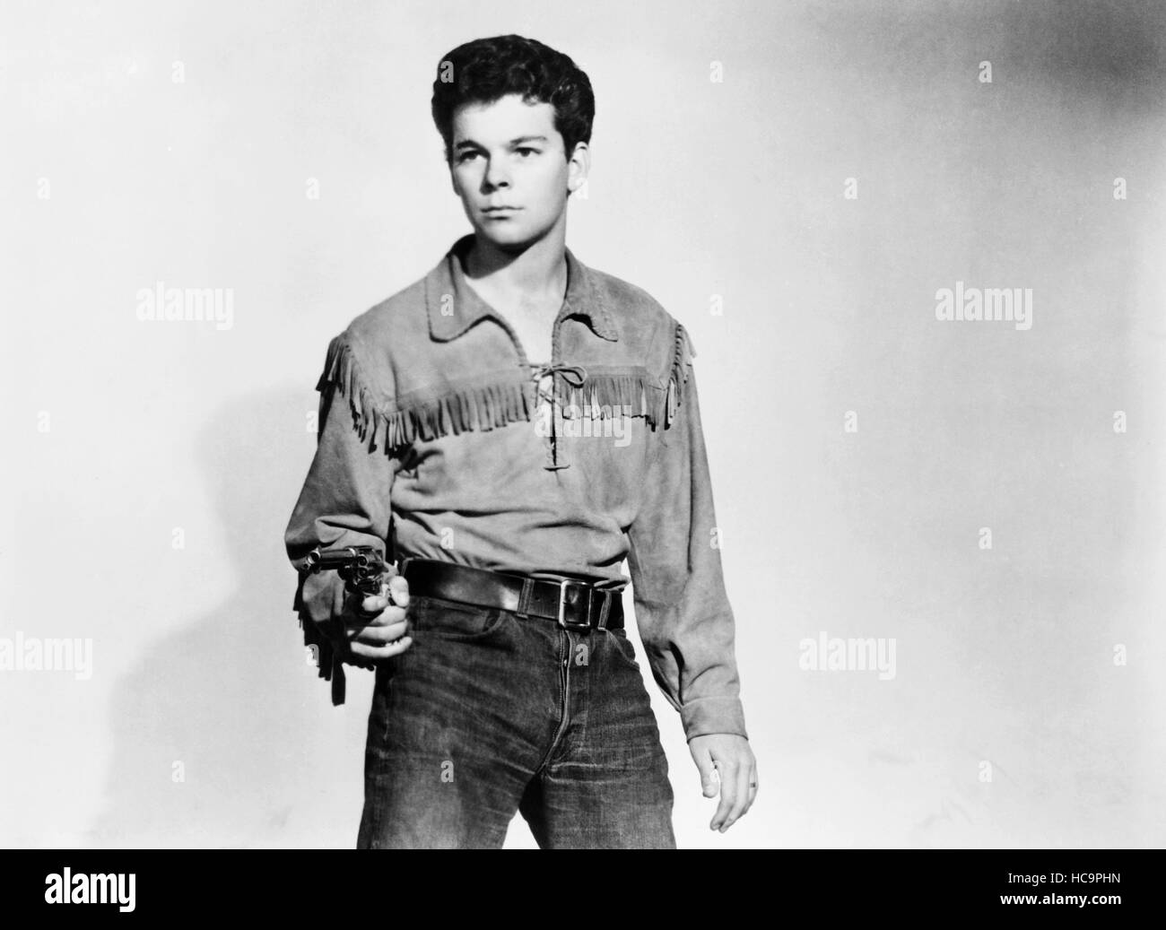 THE YOUNG GUNS, Russ Tamblyn, 1956 Stock Photo - Alamy