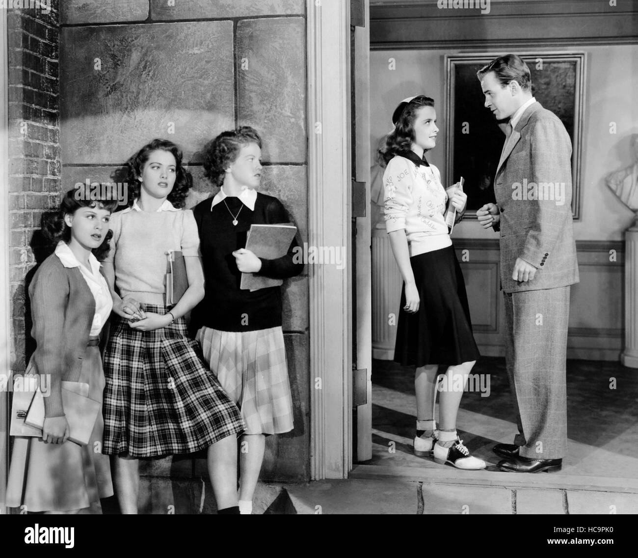 YOUNG IDEAS, from left: Dorothy Morris, Frances Rafferty, Roberta Smith ...