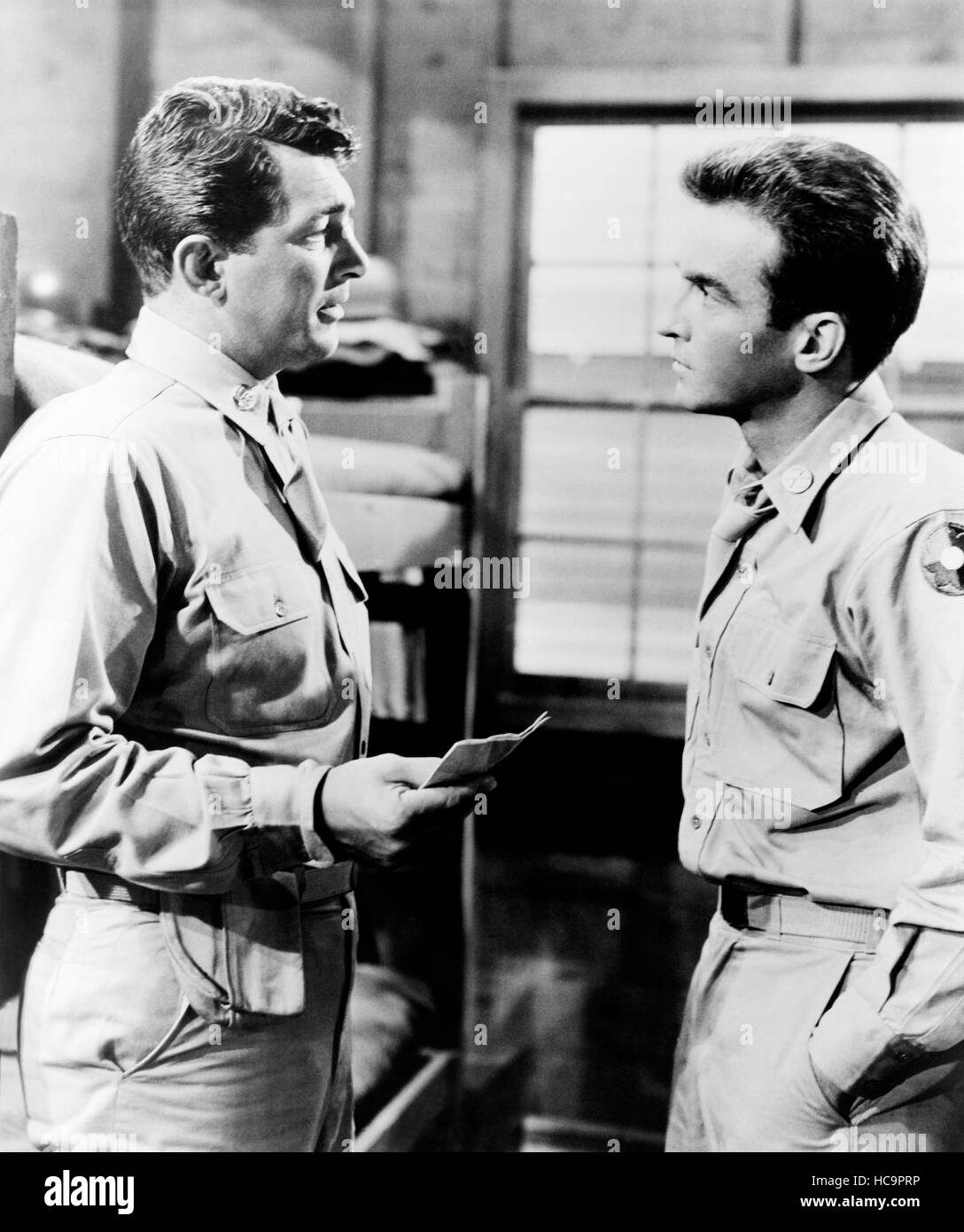 THE YOUNG LIONS, from left: Dean Martin, Montgomery Clift, 1958, TM ...