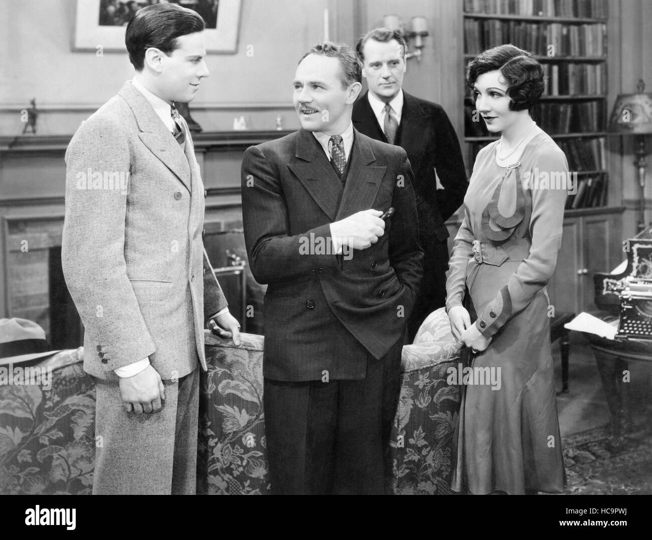 YOUNG MAN OF MANHATTAN, from left: Norman Foster, Charles Ruggles ...
