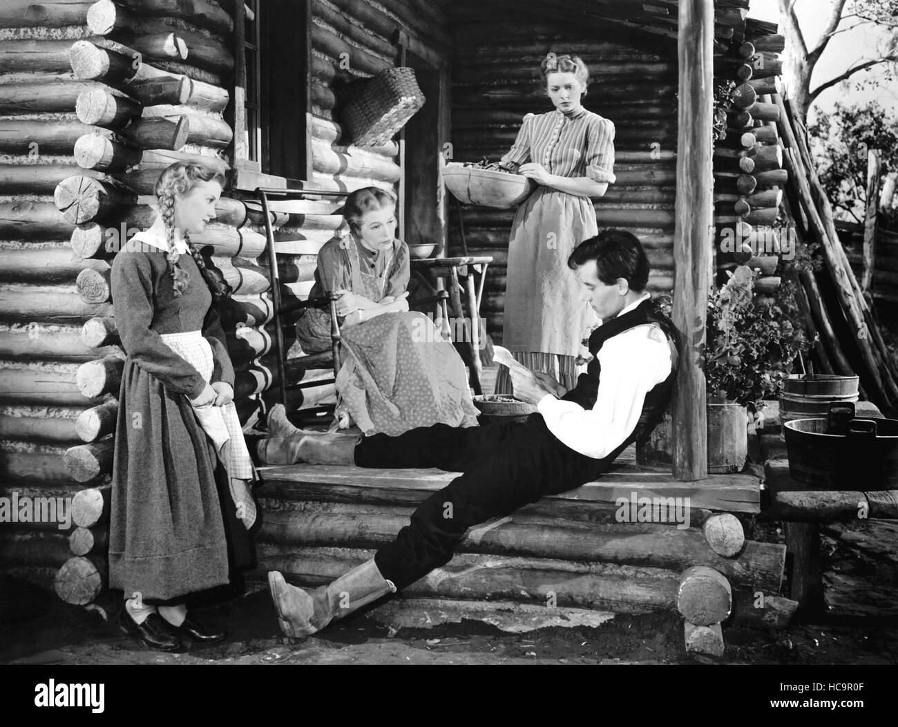 YOUNG MR. LINCOLN, Judith Dickens, Alice Brady, Arlene Whelan, Henry ...