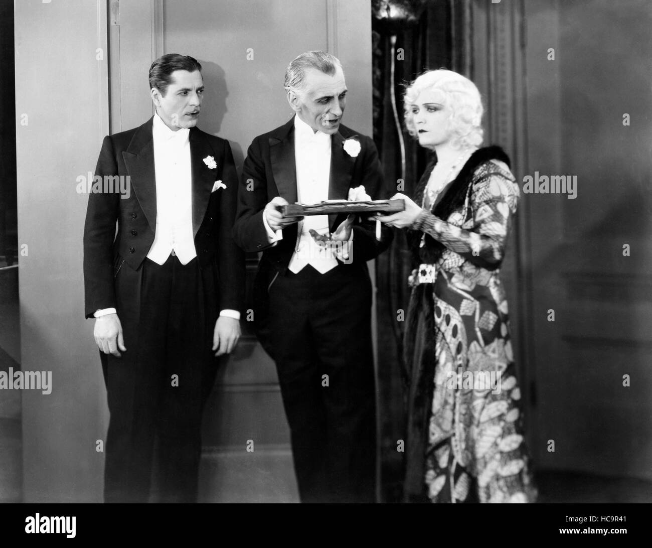THREE SINNERS, from left, Warner Baxter, Anton Vaverka, Pola Negri, 1928 Stock Photo - Alamy