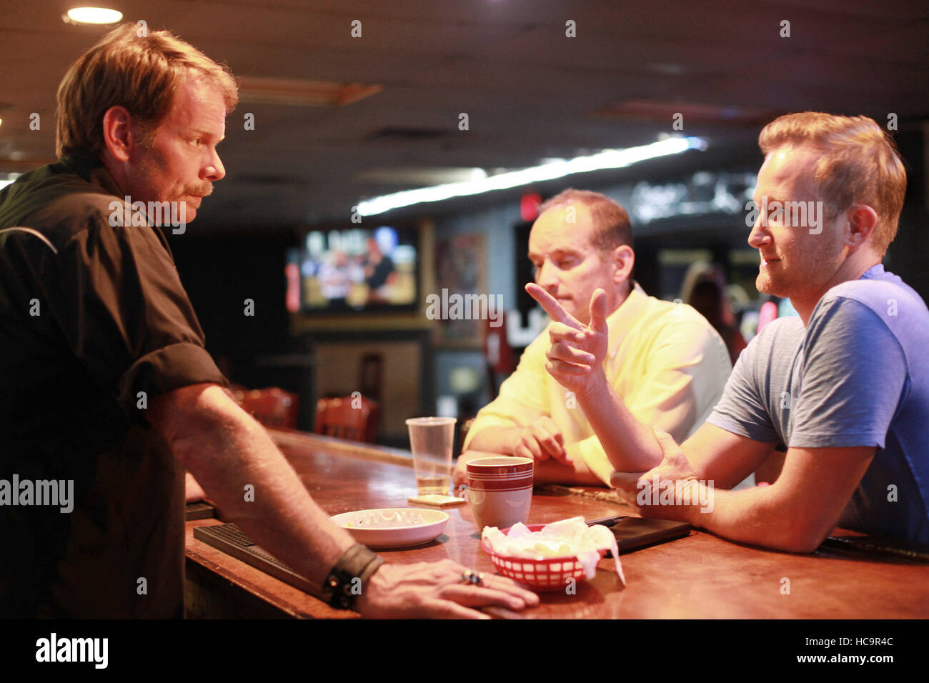 RIVER GUARD, from left, J.D. Evermore, Robert Dolan, Eric Ladin, 2016 ...